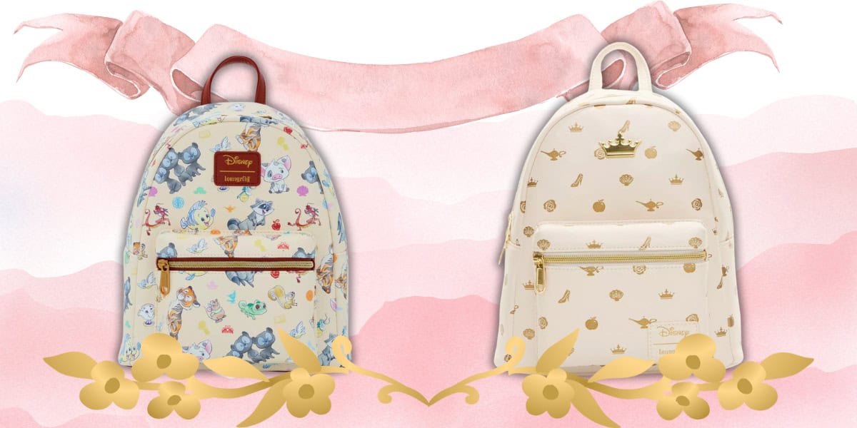 Celebrate Disney Princess Magic: Mini Backpacks with Royal Icons and ...